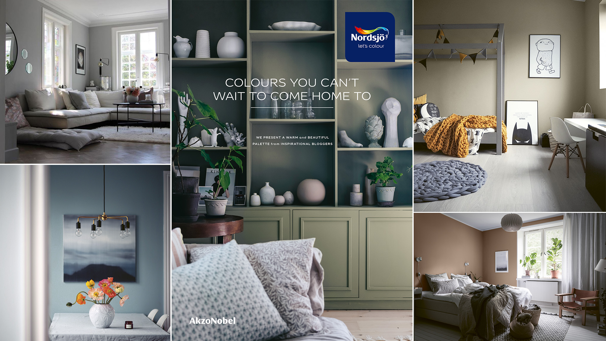 Fargekart Colours you cant wait to come home to | Nordsjö Norge