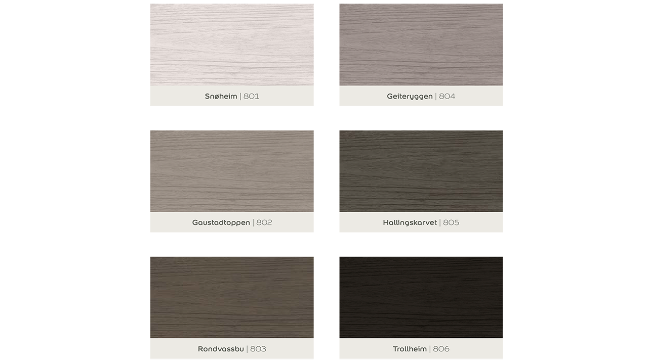 Nytt fargekart Levende Panel | Nordsjö Norge