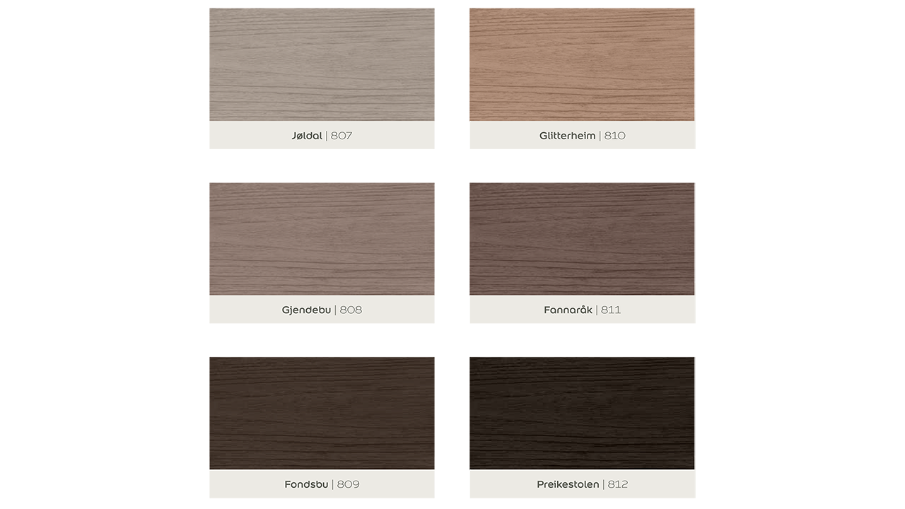 Nytt fargekart Levende Panel | Nordsjö Norge